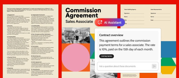 How to use AI for contract analysis and review | Adobe Acrobat India