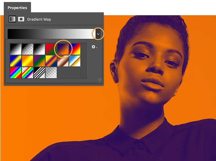 Make a duotone effect in 4 steps in Photoshop | Adobe