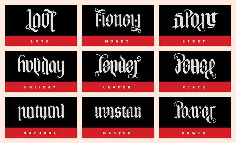 Master ambigram design for visual impact | Adobe India