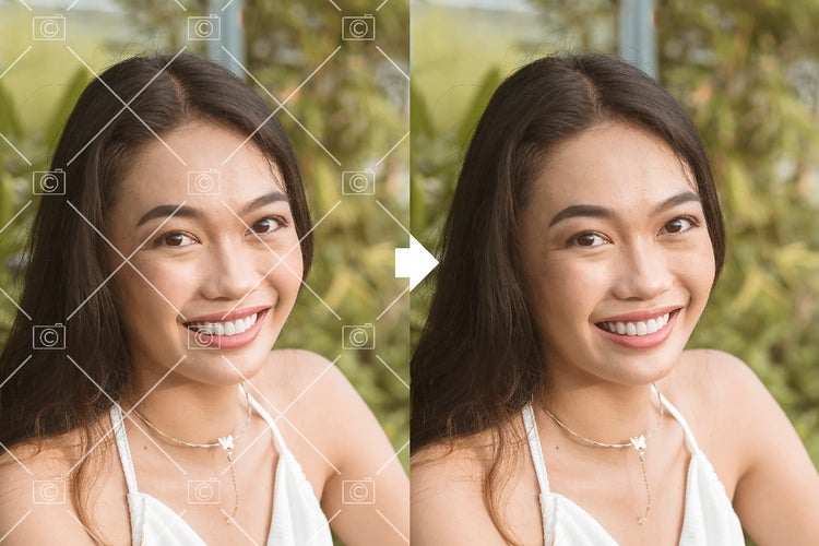 Easy image editing - Removing watermarks | Adobe India