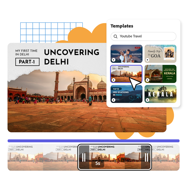 Free Online YouTube Video Maker | Adobe Express India