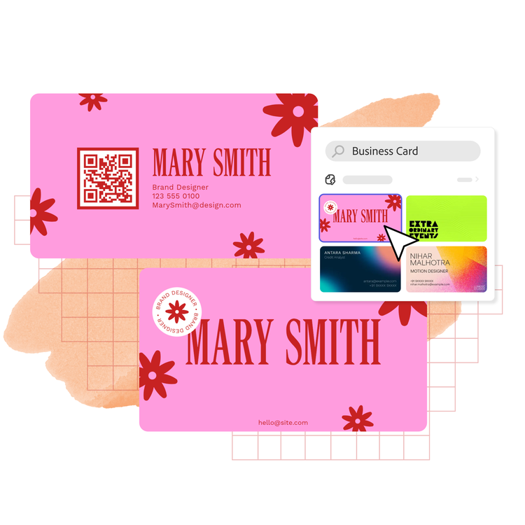 Free Business Card QR Code Generator | Adobe Express India
