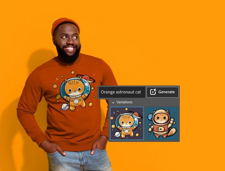 Text to Vector Graphic - AI vector generator - Adobe Illustrator