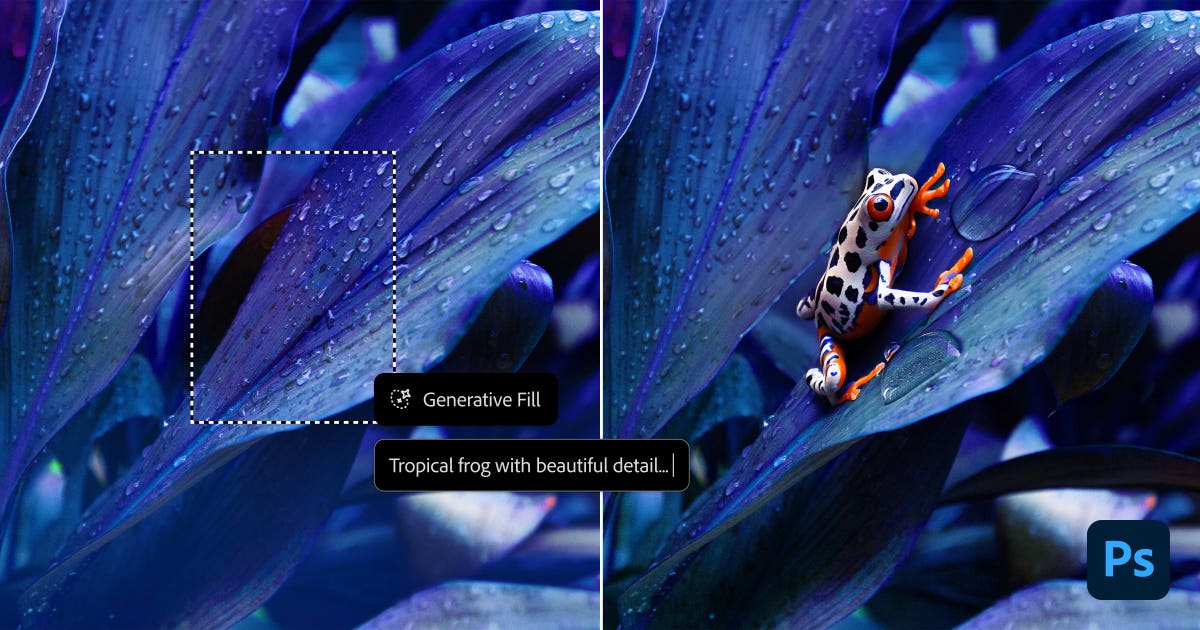 Photoshop Generative Fill: Use AI to Fill in Images - Adobe