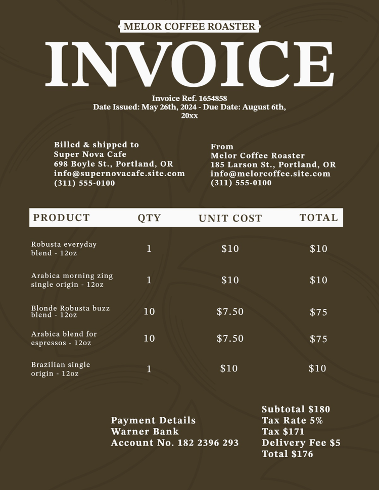 Generatore di fatture personalizzate con modelli online: creare fatture ...