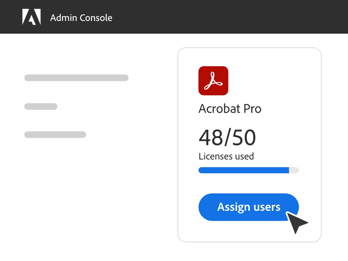 Acrobat法人向けプランのAdmin Consoleへのログイン | 法人向けAdobe Acrobat