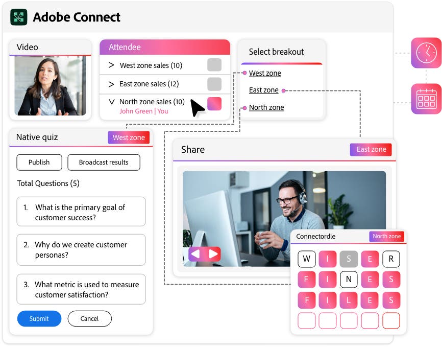 Presenter productivity | Adobe Connect for training & webinars