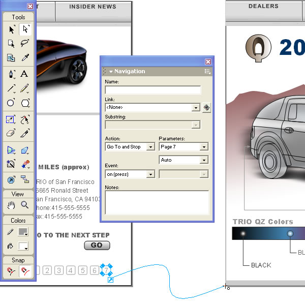 Adobe - FreeHand MX : Feature Tour