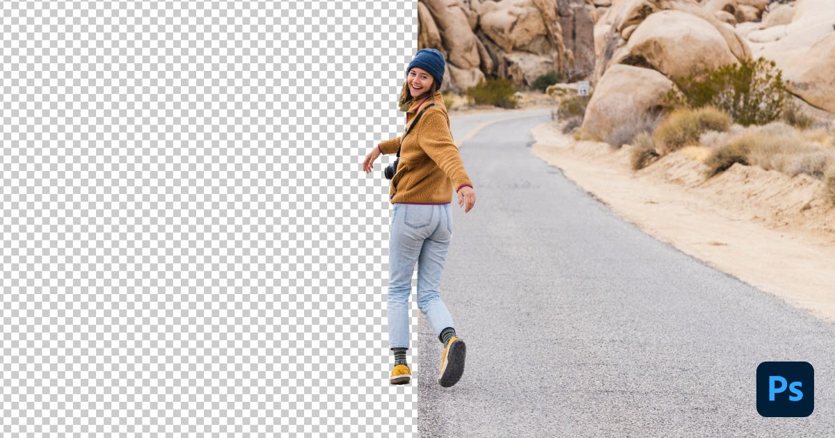 Crea un fondo transparente en Photoshop en cinco sencillos pasos | Adobe