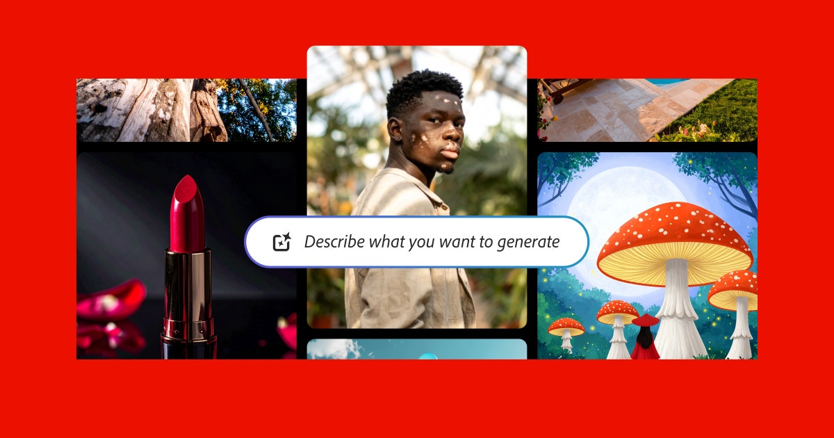 Contoh AI Generatif | Adobe Firefly