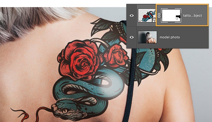 How to add a tattoo on someone in Photoshop - Adobe