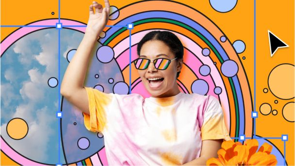 how to draw glasses in illustrator