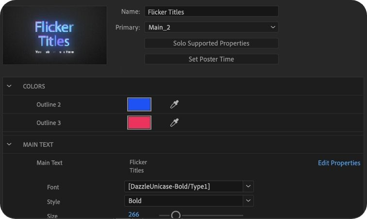 Explore After Effects features - Adobe