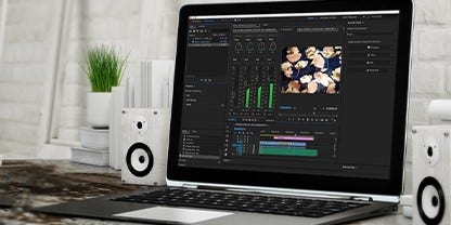 Podcast recording software | Adobe Audition