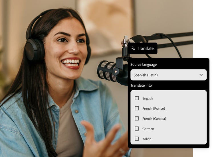 Translate Spanish Audio And Video Online Adobe Firefly Translate Spanish Audio And Video Online Adobe Firefly