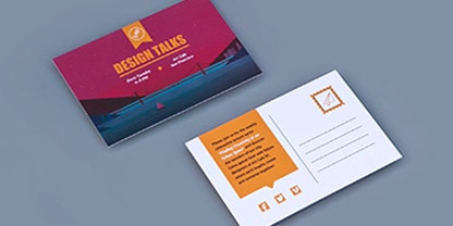 Postcard design software | Adobe InDesign