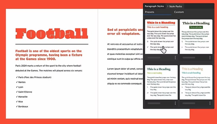 Layout design and desktop publishing software | Adobe InDesign