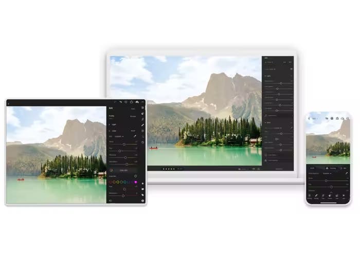 Photo editor | Online, desktop, & mobile | Adobe Lightroom