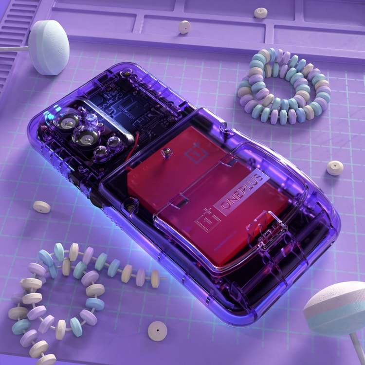 90s Retro OnePlus Smartphone - Adobe Substance 3D