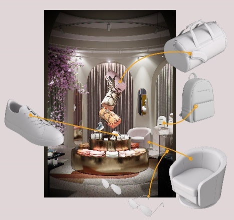 Design Concept Stores with 3D Assets | Adobe Substance 3D