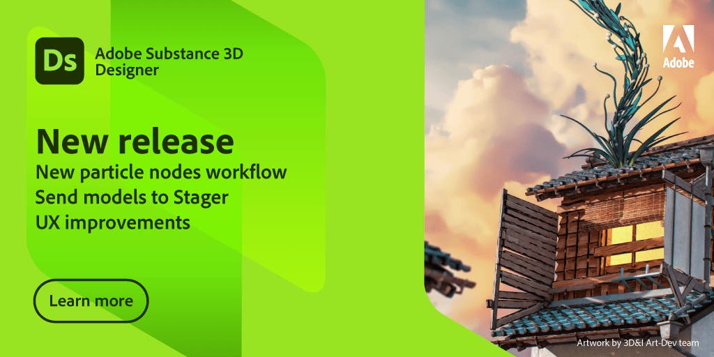 Procedural Modeling with Particles - Adobe Substance 3D
