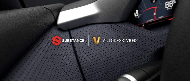 Discover Substance in Autodesk VRED - Adobe Substance 3D