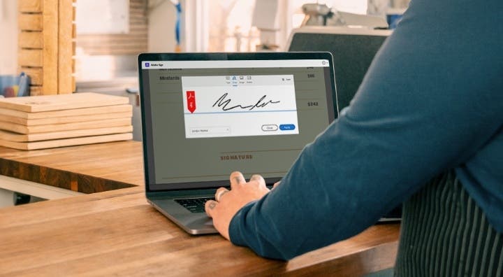 Program för e-signatur: Elektroniska och digitala underskrifter | Adobe ...