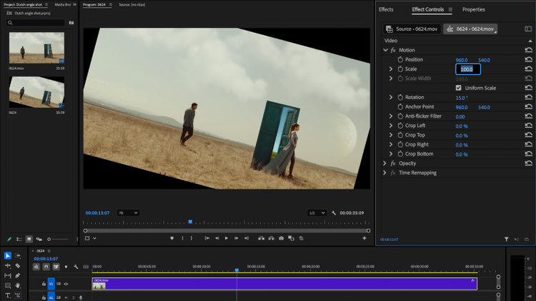 What is a Dutch angle shot, and how is it used? | Adobe