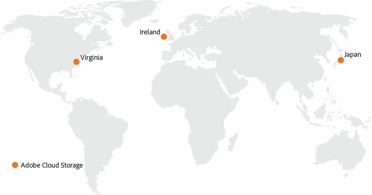 Creative Cloud Hosting Locations | Adobe Trust Center