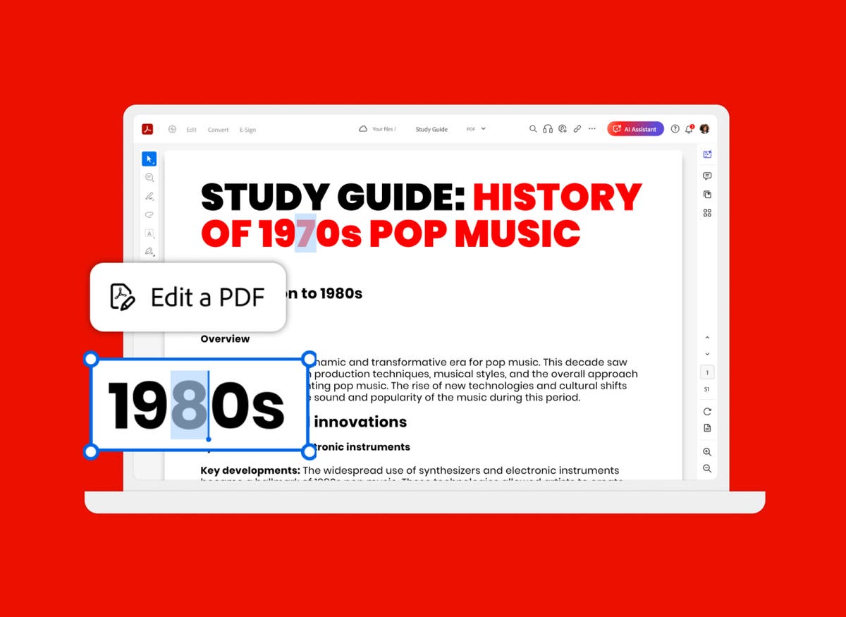 Adobe Acrobat PDF solutions for students