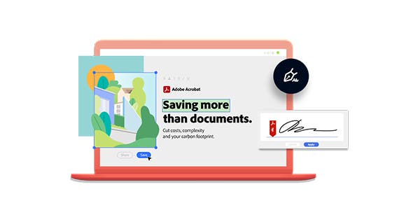 Start creating change for the better with Adobe Acrobat.