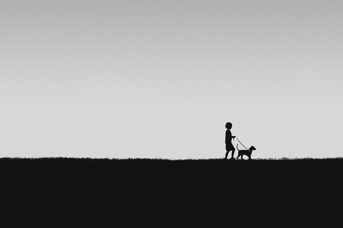 Negative space photography - Adobe