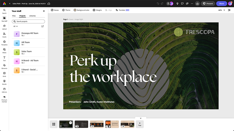 Quick and Easy Create-Anything app for Enterprise | Adobe Express