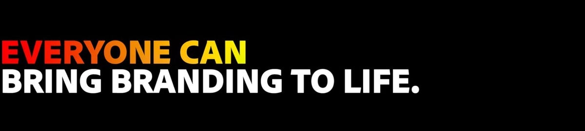 Everyone can bring branding to life – Adobe